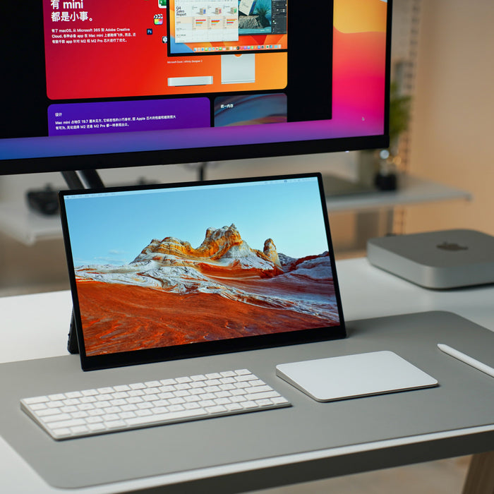 EHOMEWEI【X2 Pro】 Foldable 16-inch 2.5K dual stacked monitor Portable ...